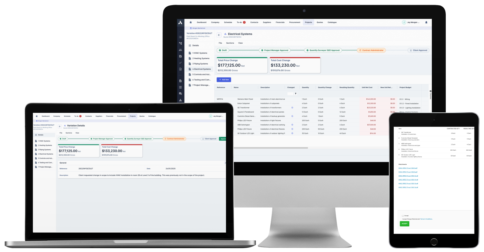 Construction Change Order Software | Archdesk