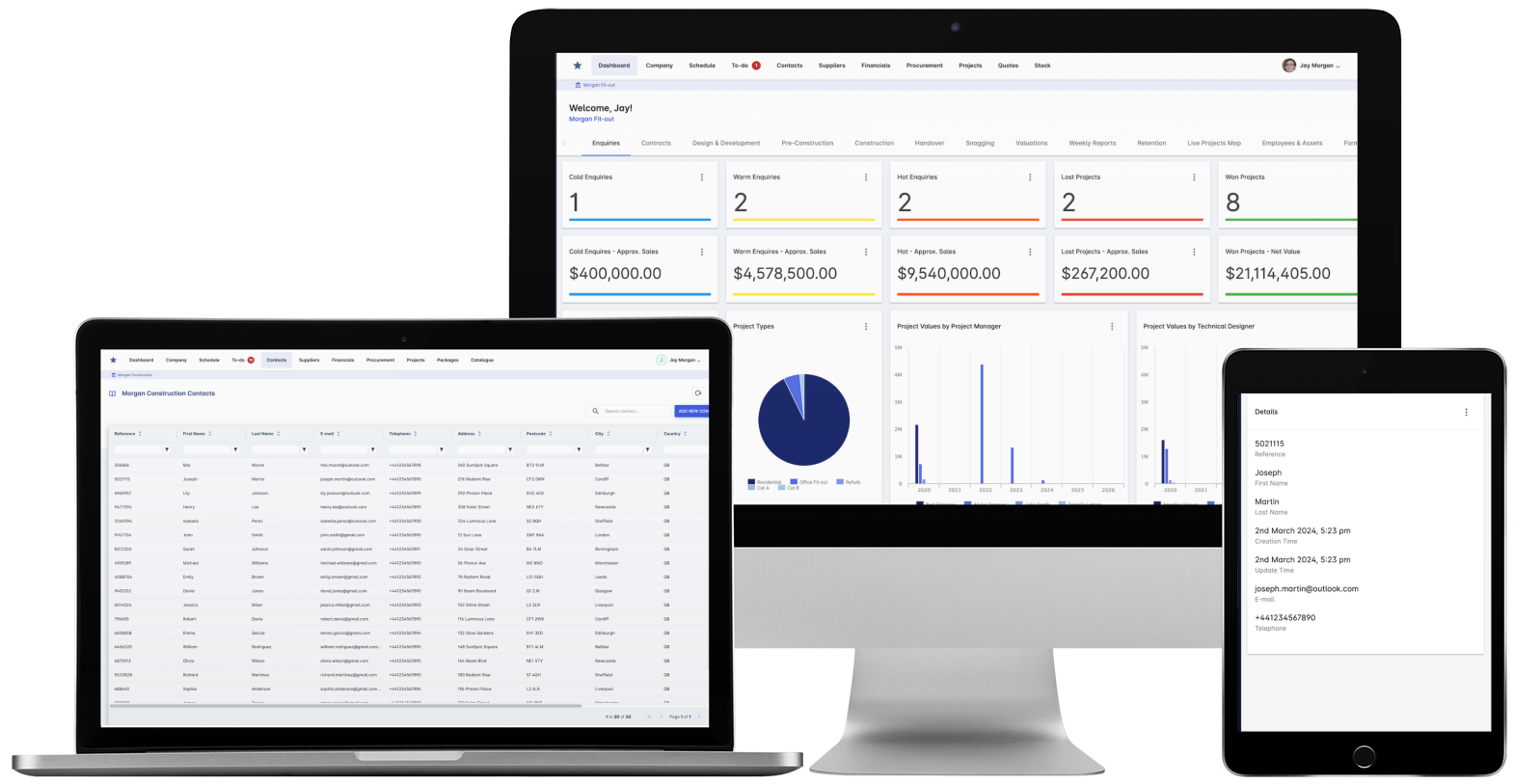 Construction CRM Software | Client Management Solution | Archdesk