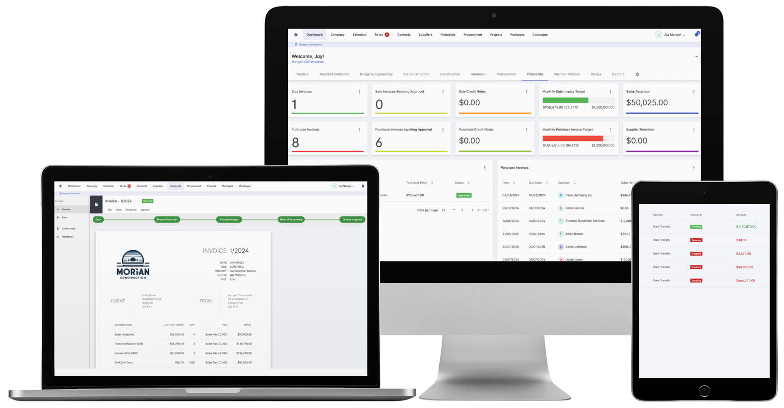 Construction Accounting Integration Software | Archdesk