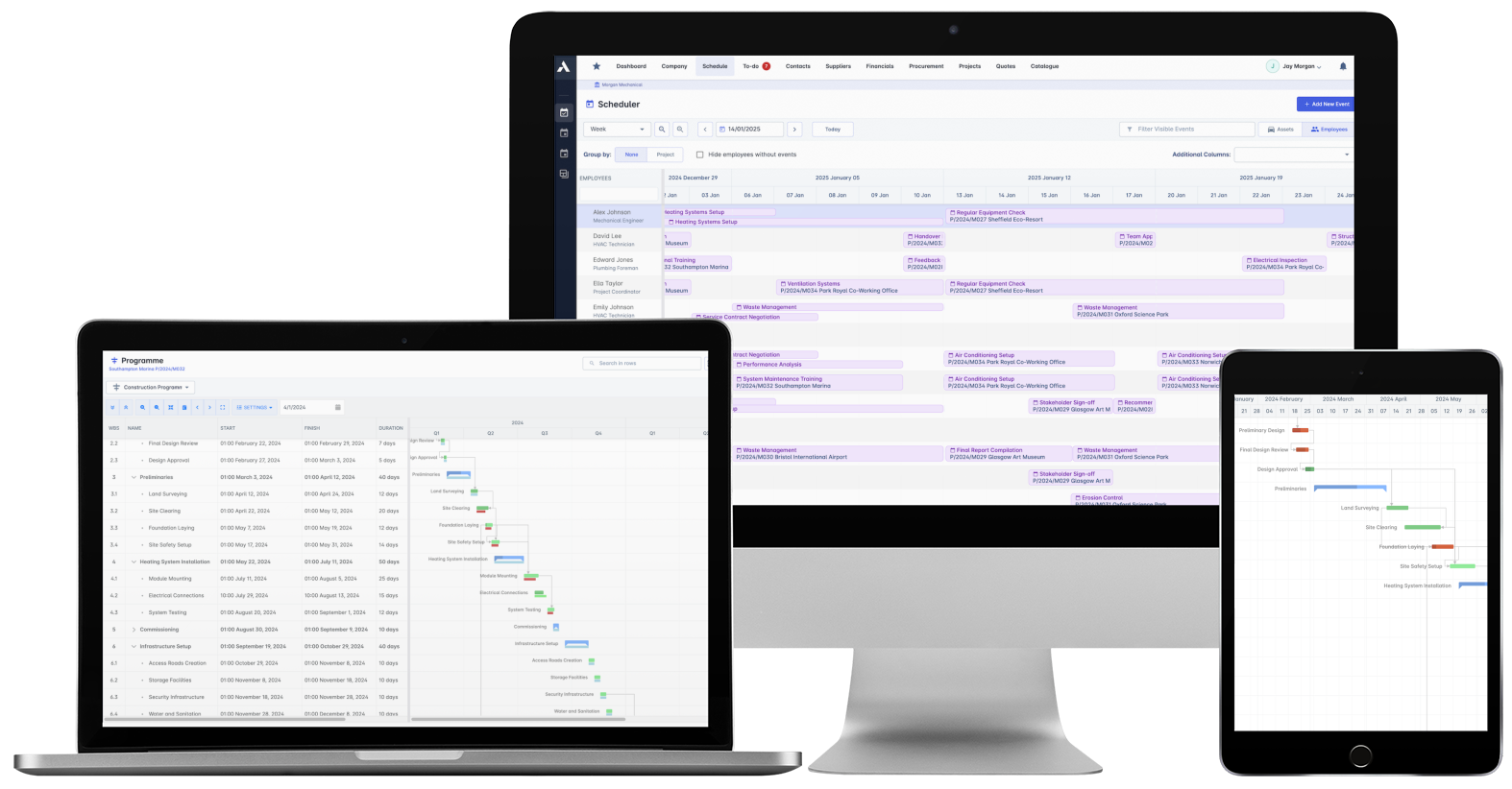 Construction Scheduling Software | Archdesk