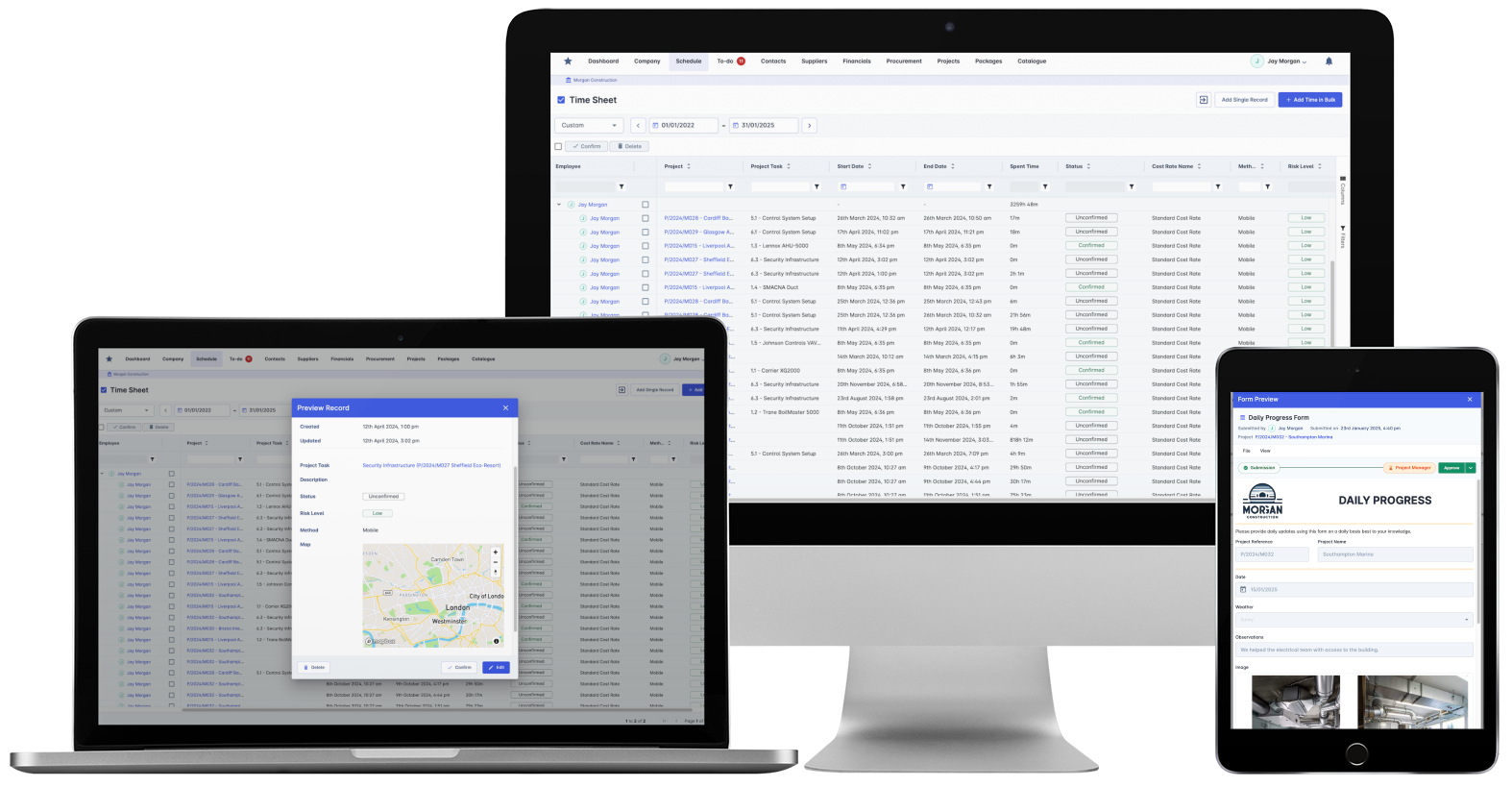 Construction Site Attendance Software | Archdesk